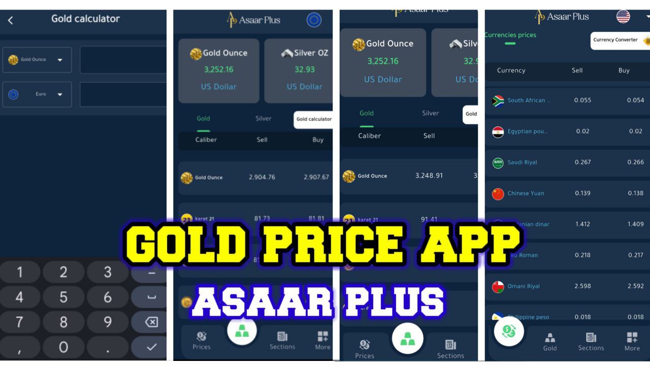 تطبيق أسعار الذهب | Gold Price App